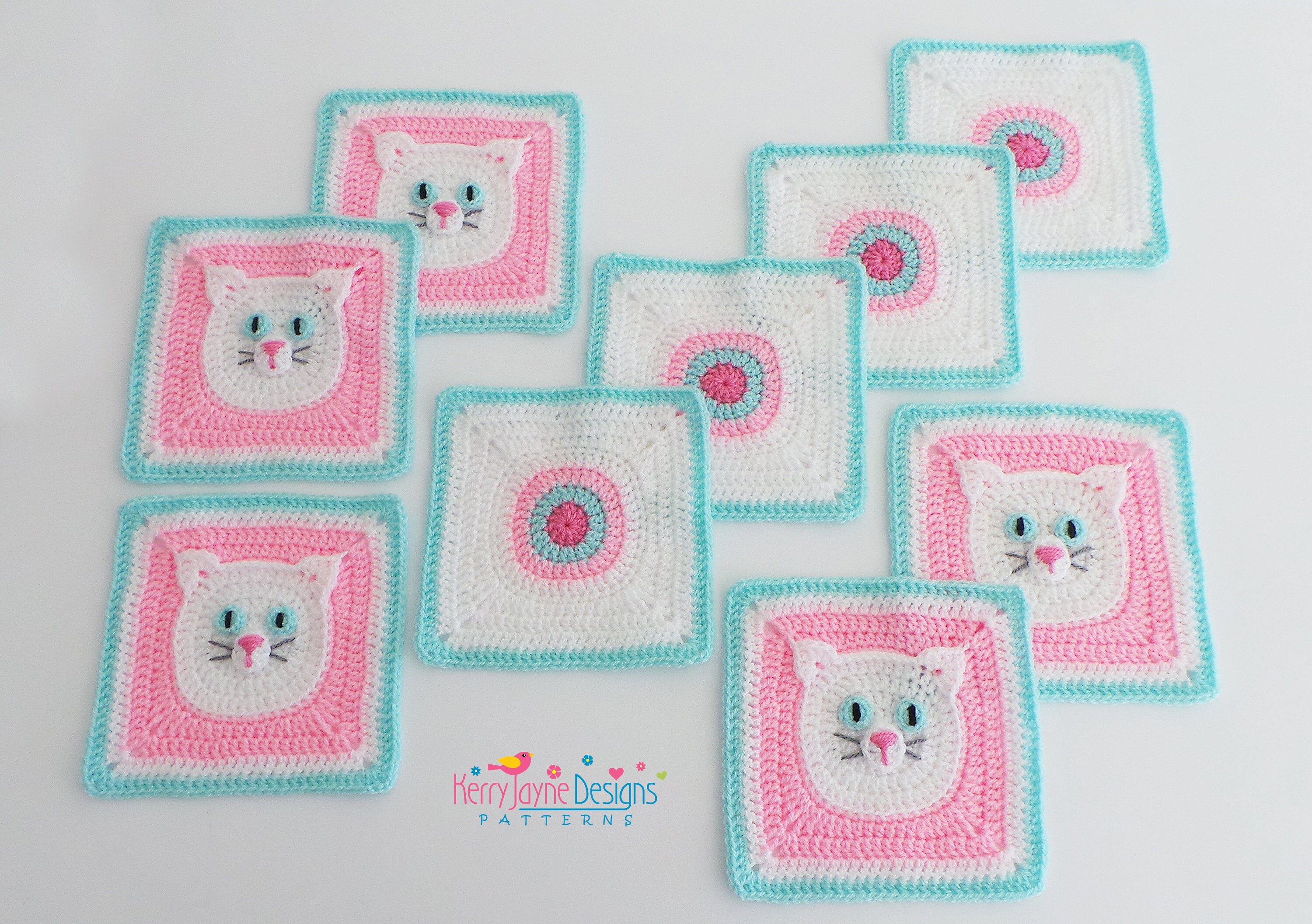 CAT BLANKET CROCHET Pattern Crochet Baby Blanket Pattern - Etsy