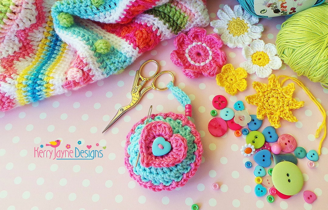 SCISSOR KEEPER CROCHET Pattern Crochet Gift Idea, Crochet Pin Cushion ...