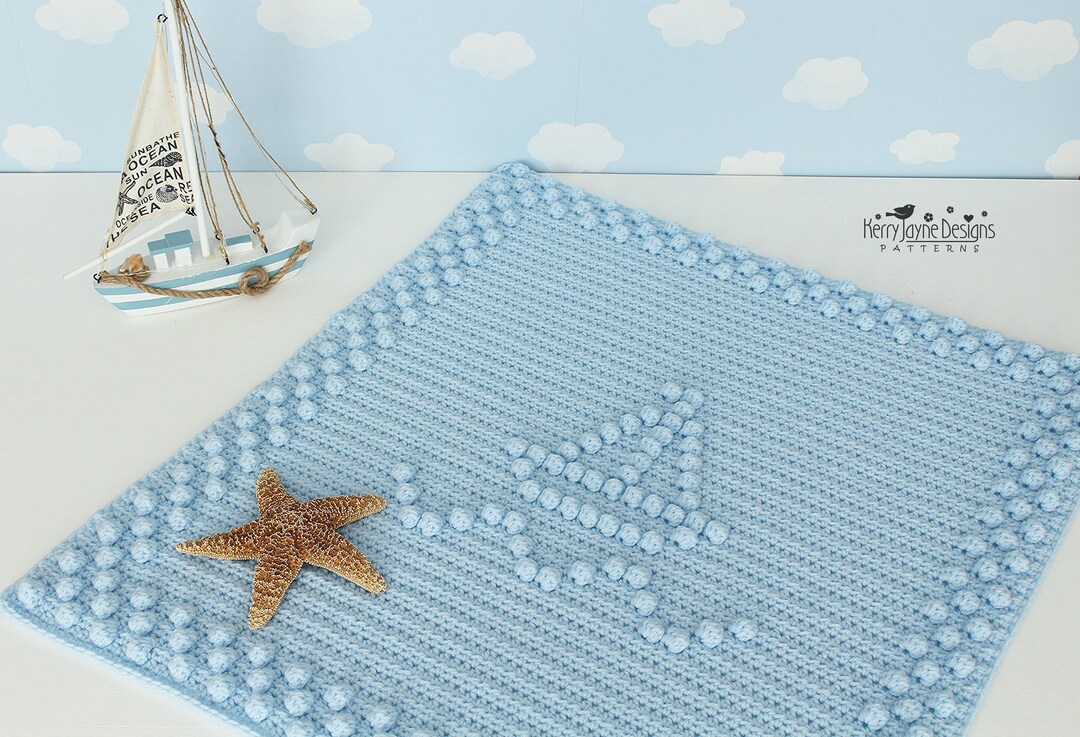 SHIP AHOY CROCHET Blanket Pattern - Includes Photo Tutorial, Graphghan ...