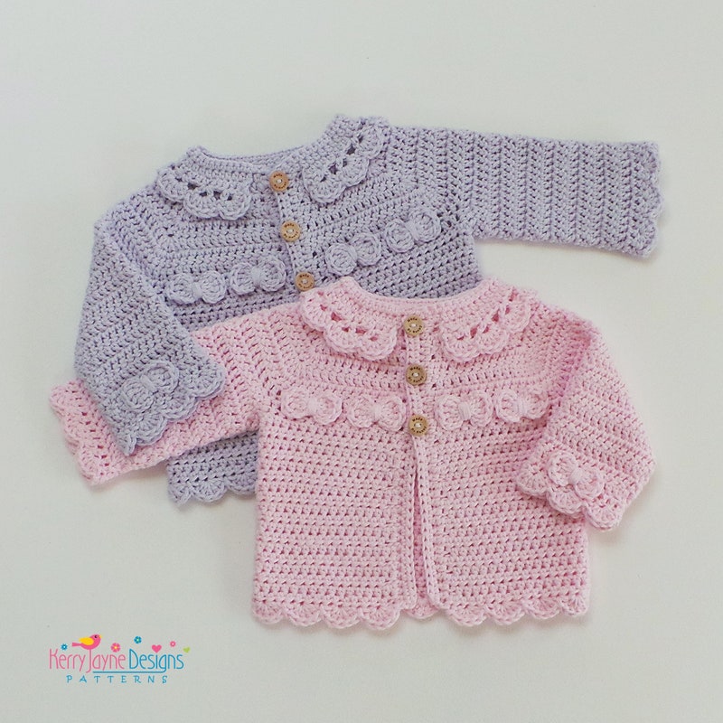 Baby Cardigan Bows - Etsy UK