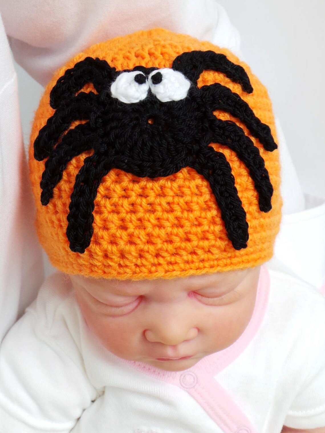 HALLOWEEN SPIDER HAT Pattern Halloween Crochet Hat Pattern - Etsy