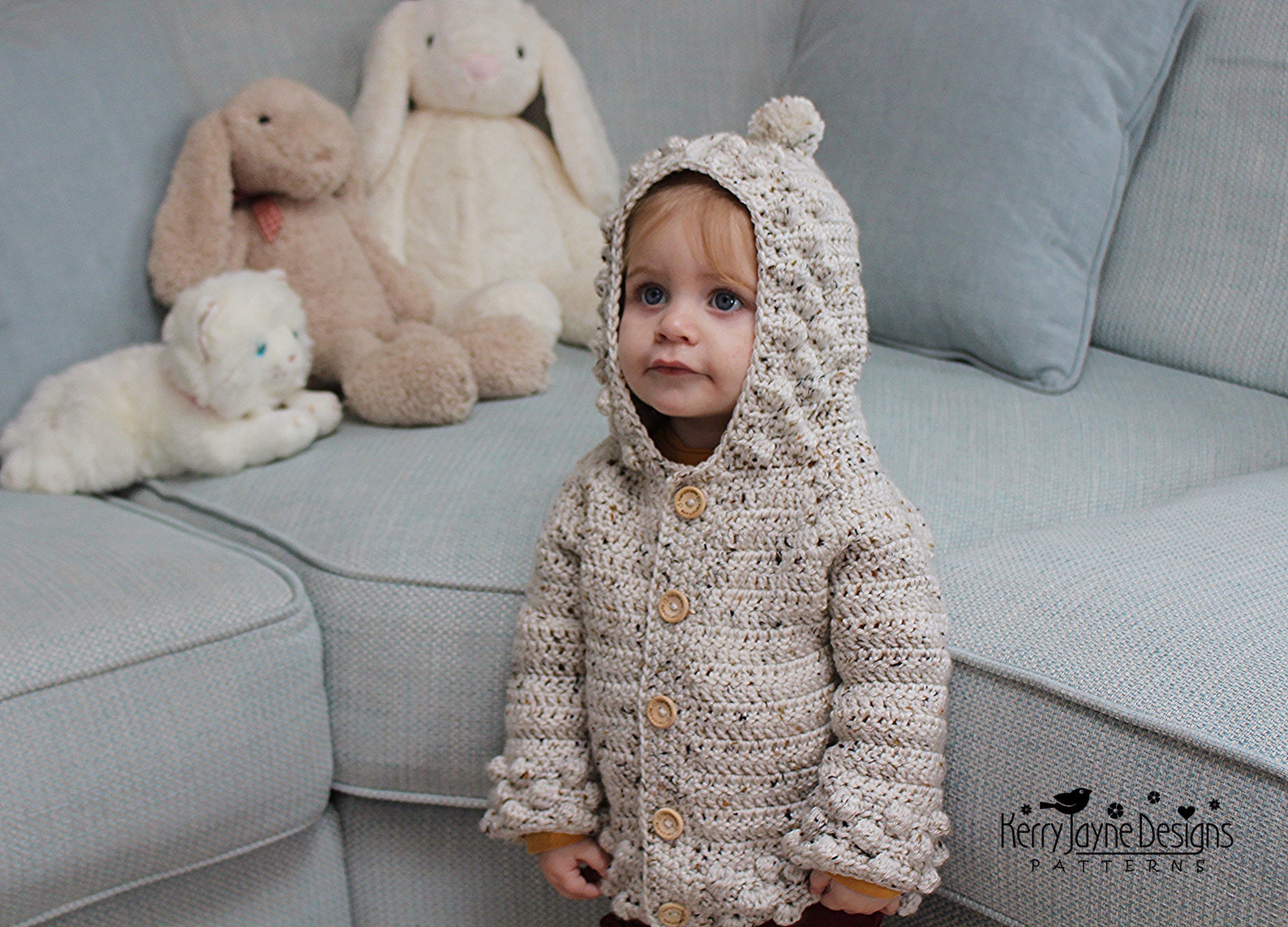 Hooded Jacket Crochet Pattern Photo Tutorial Included With - Etsy