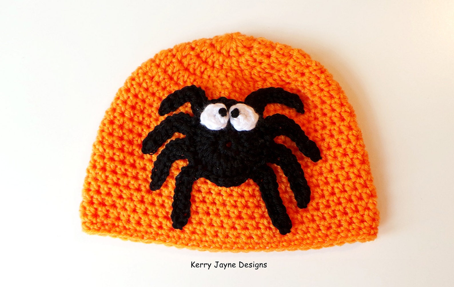 HALLOWEEN SPIDER HAT Pattern Halloween Crochet Hat Pattern Pumpkin ...