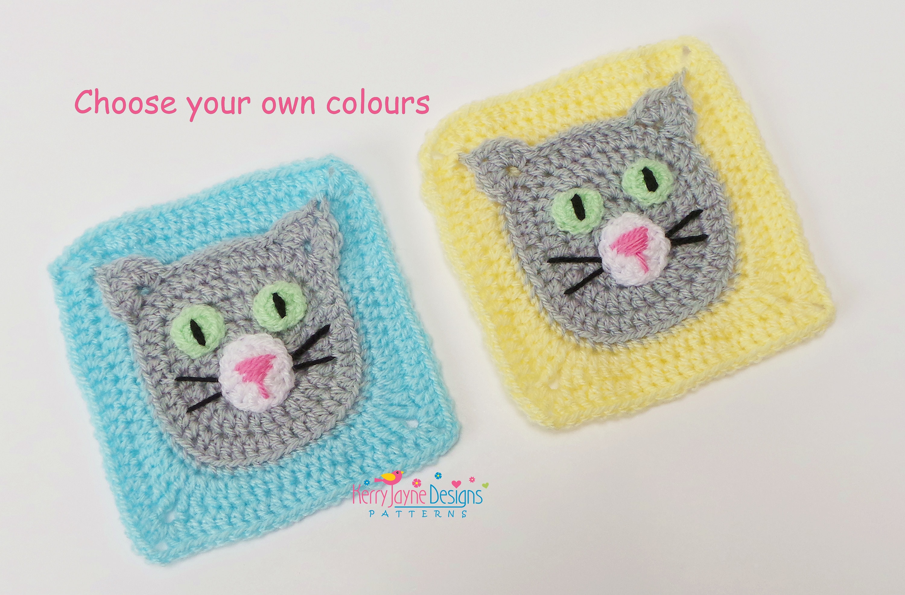 CAT BLANKET CROCHET Pattern Crochet Cat Afghan Pattern Cat Crochet ...