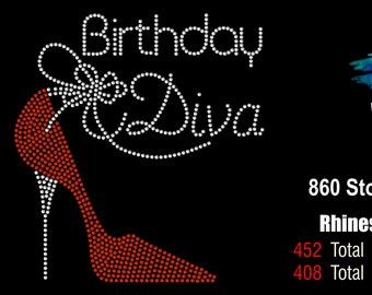 Rhinestone diva | Etsy