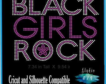 Black girls rock svg | Etsy