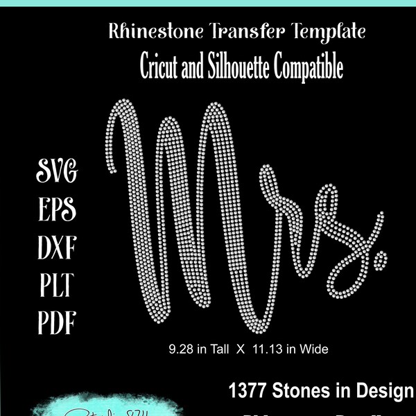 Rhinestone Decal - Etsy UK