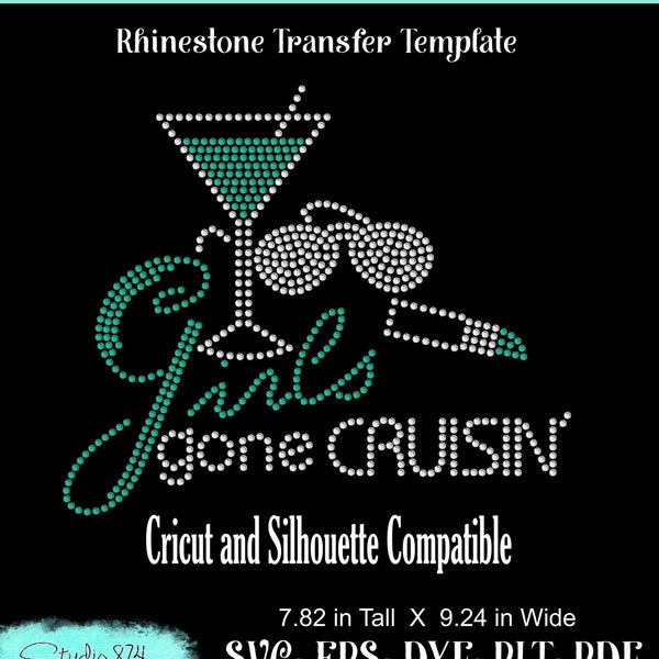 Rhinestone Template Cruise - Etsy