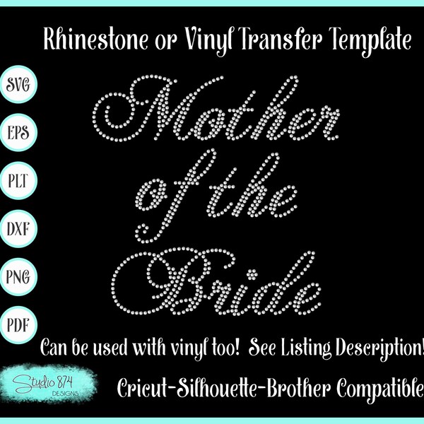 Mother of the Bride Svg - Etsy