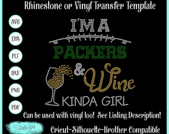 Packers Rhinestone | Etsy