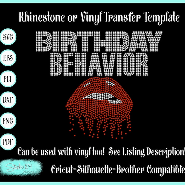 Birthday Behavior Svg - Etsy