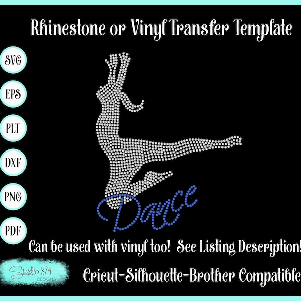 Dance Rhinestone - Etsy
