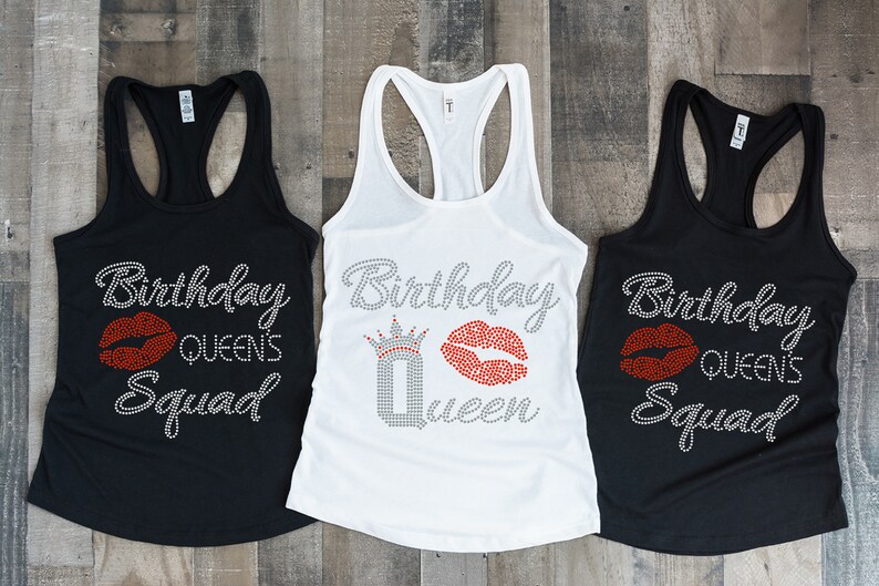 Birthday Queen Rhinestone SVG Template EPS Instant Download - Etsy