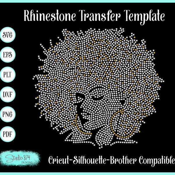 Afro Rhinestone - Etsy