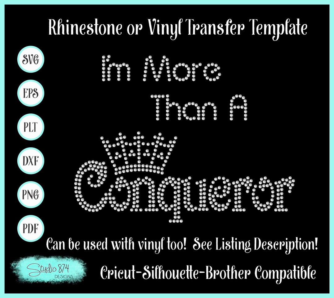 Faith Rhinestone SVG Download Faux Rhinestone Design Sticky Flock ...