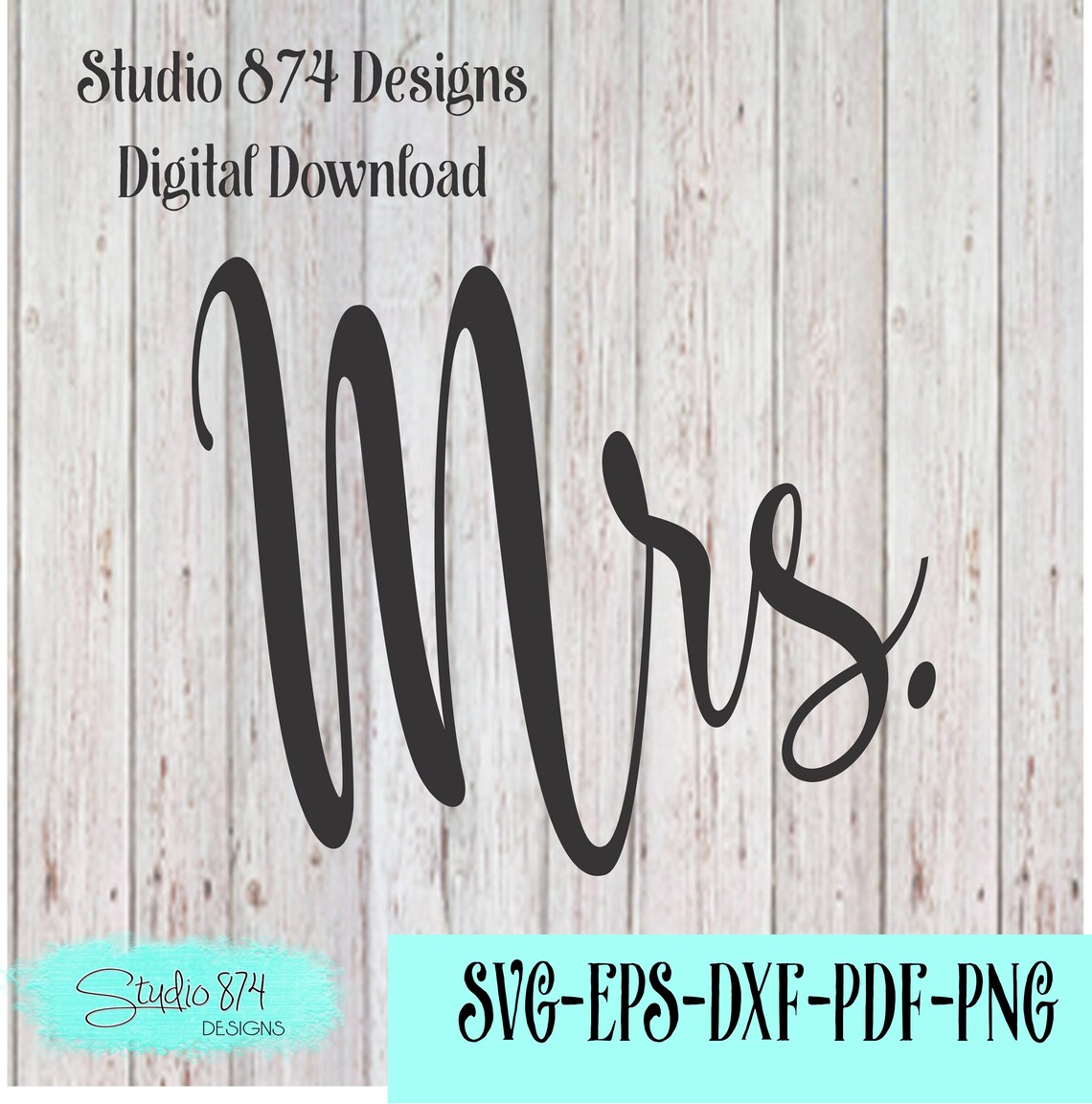 Mrs SVG Vector SVG Transfer Template Instant DOWNLOAD Bride - Etsy