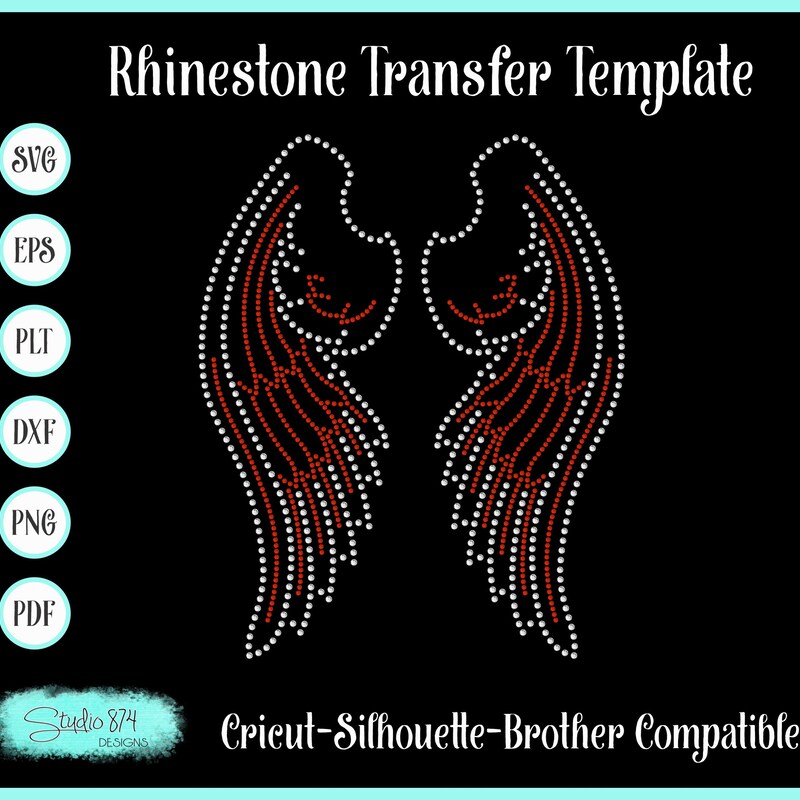 Rhinestone Angel - Etsy