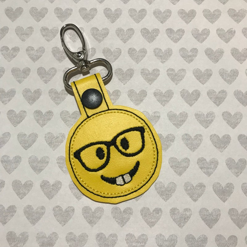 Emoji Keychain - Etsy