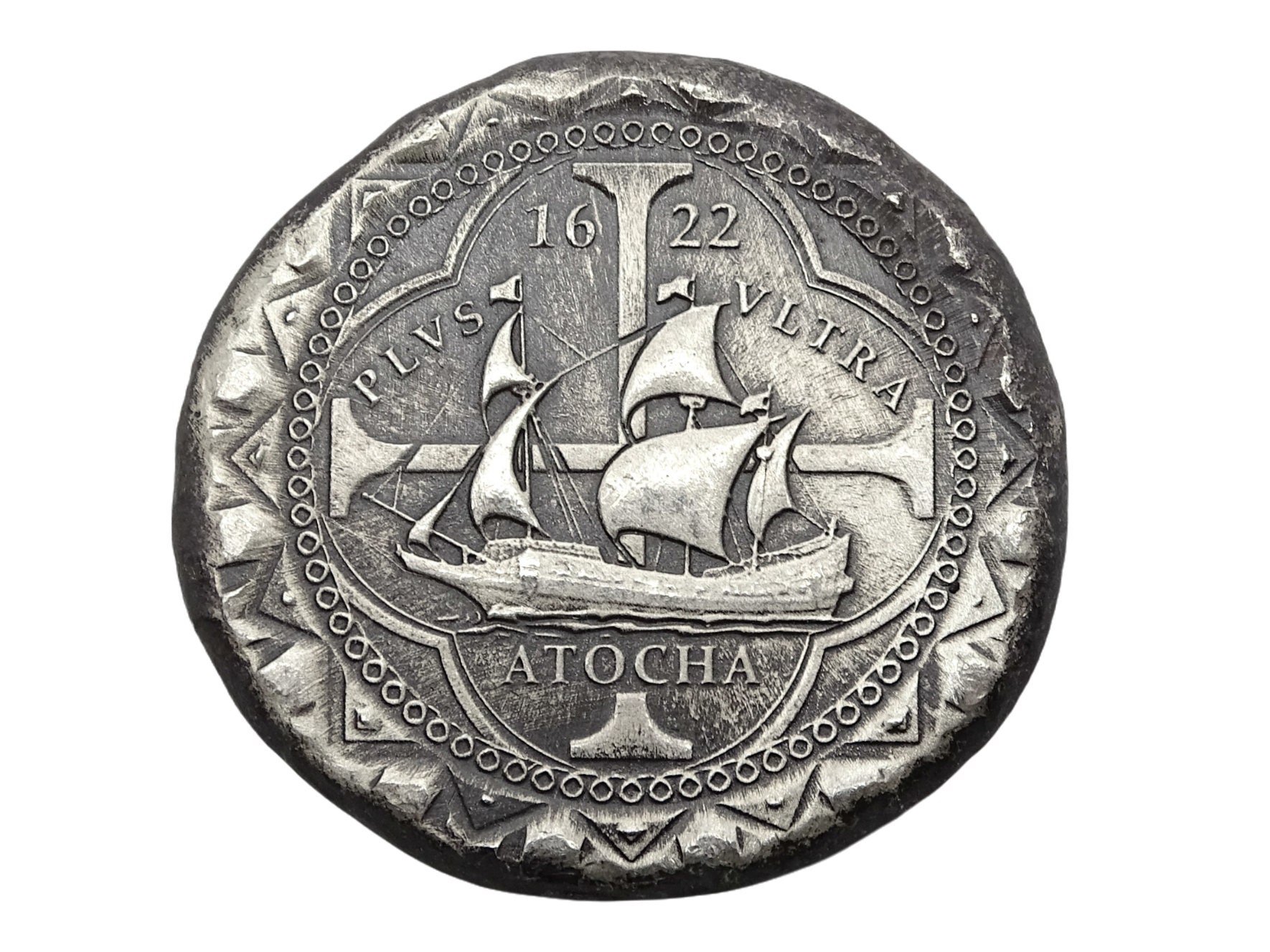 Atocha Coin Silver Silver Atocha Coin Silver Shipwreck Coin | Etsy