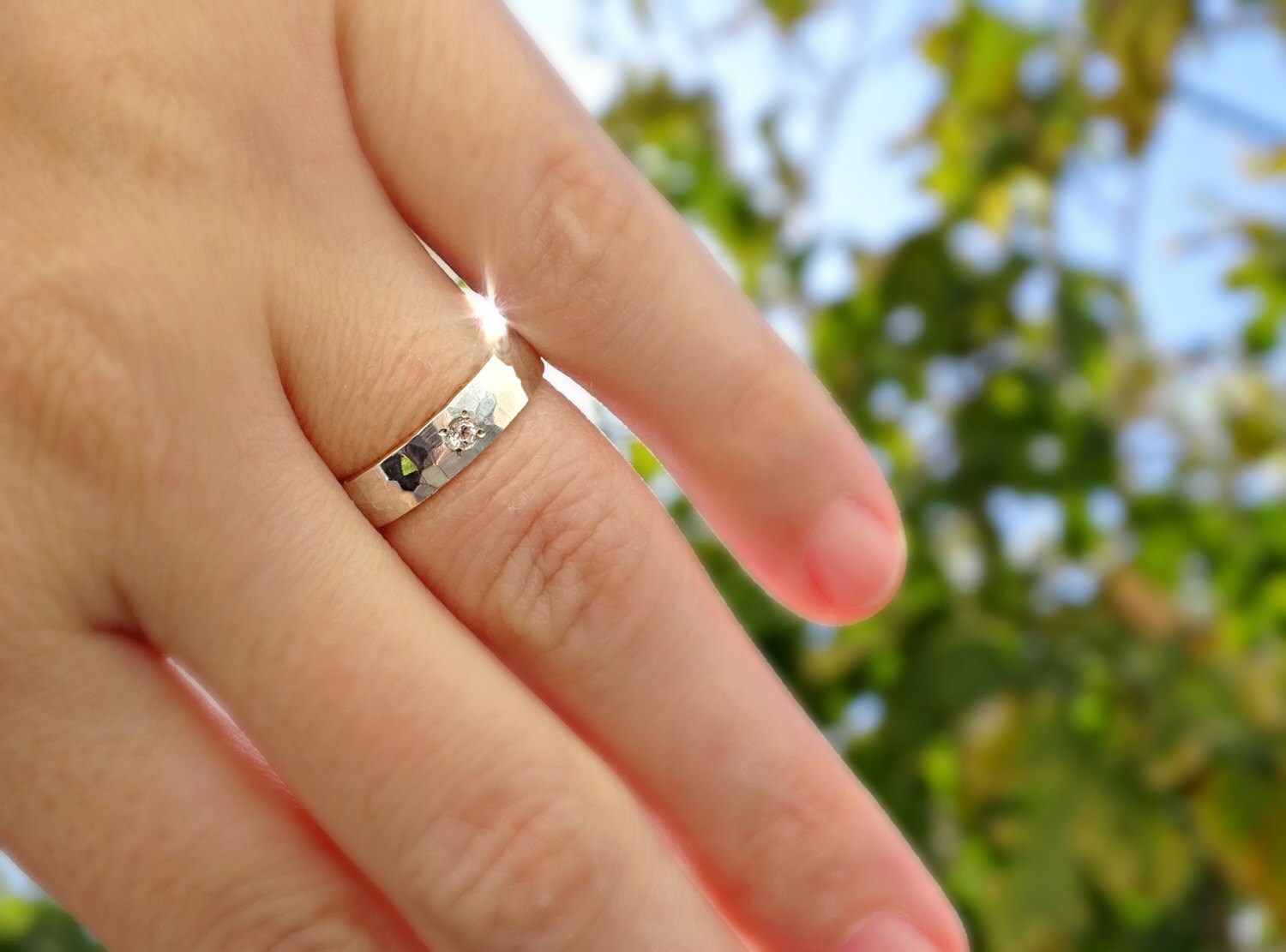 Wedding Ring Silver Engagement Ring Proposal Ring Mens - Etsy