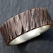 Bronze Wedding Ring Men, Cool Mens Ring Bronze Silver, Rugged Bronze ...