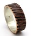 Bronze Wedding Ring Men Cool Mens Ring Bronze Silver Rugged - Etsy