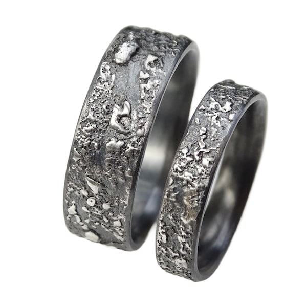 Rustic Wedding Band - Etsy