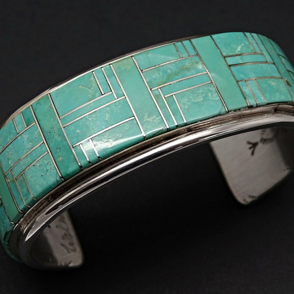 Turquoise Cuff Bracelet - Etsy