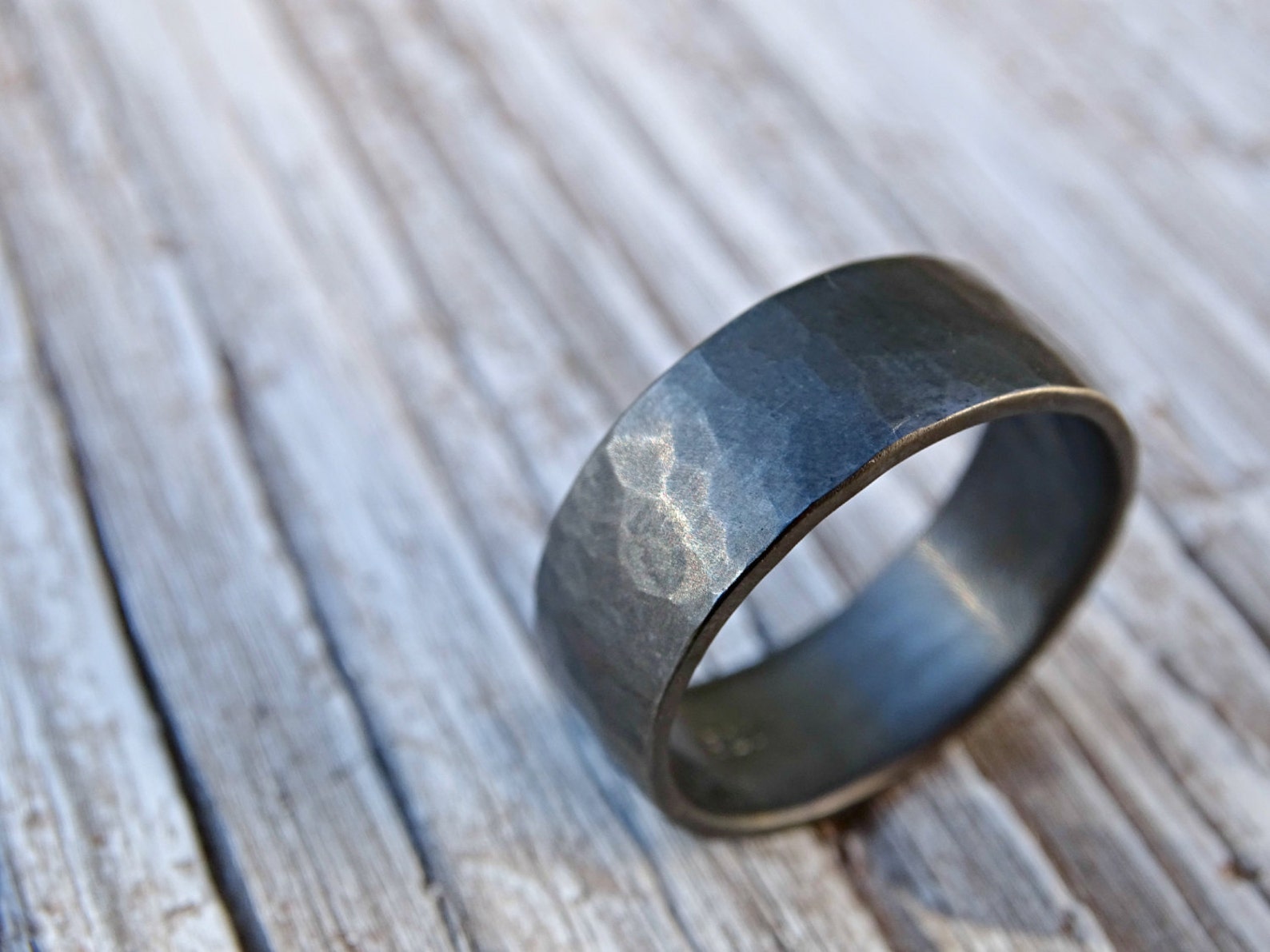 Wide Silver Band Ring Mens Ring Silver Personalized Men - Etsy