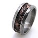 Cool Mens Ring Copper Silver Mens Wedding Band Copper Silver - Etsy