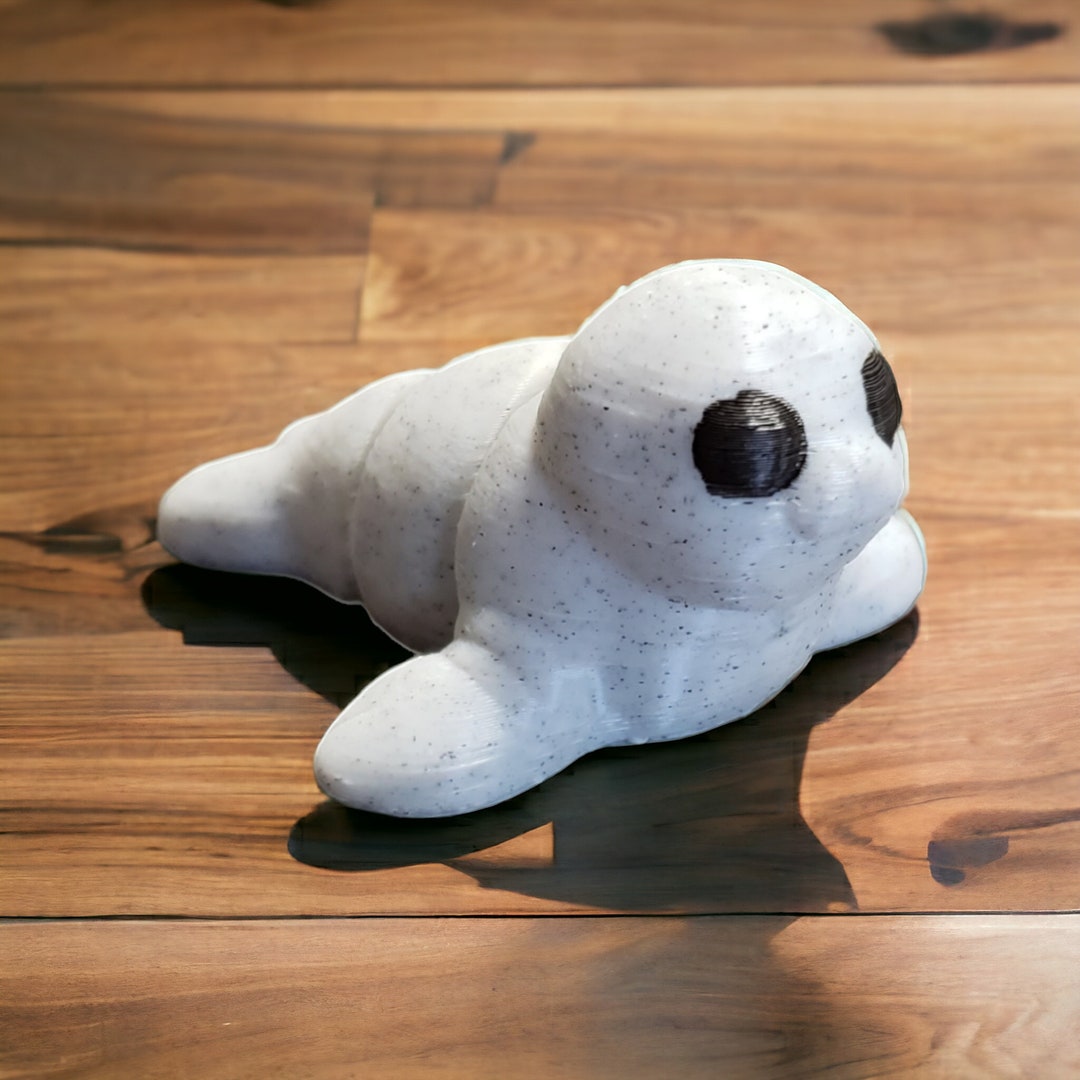 Mini Seal 3D Printed Flexible Articulated Fidget - Etsy