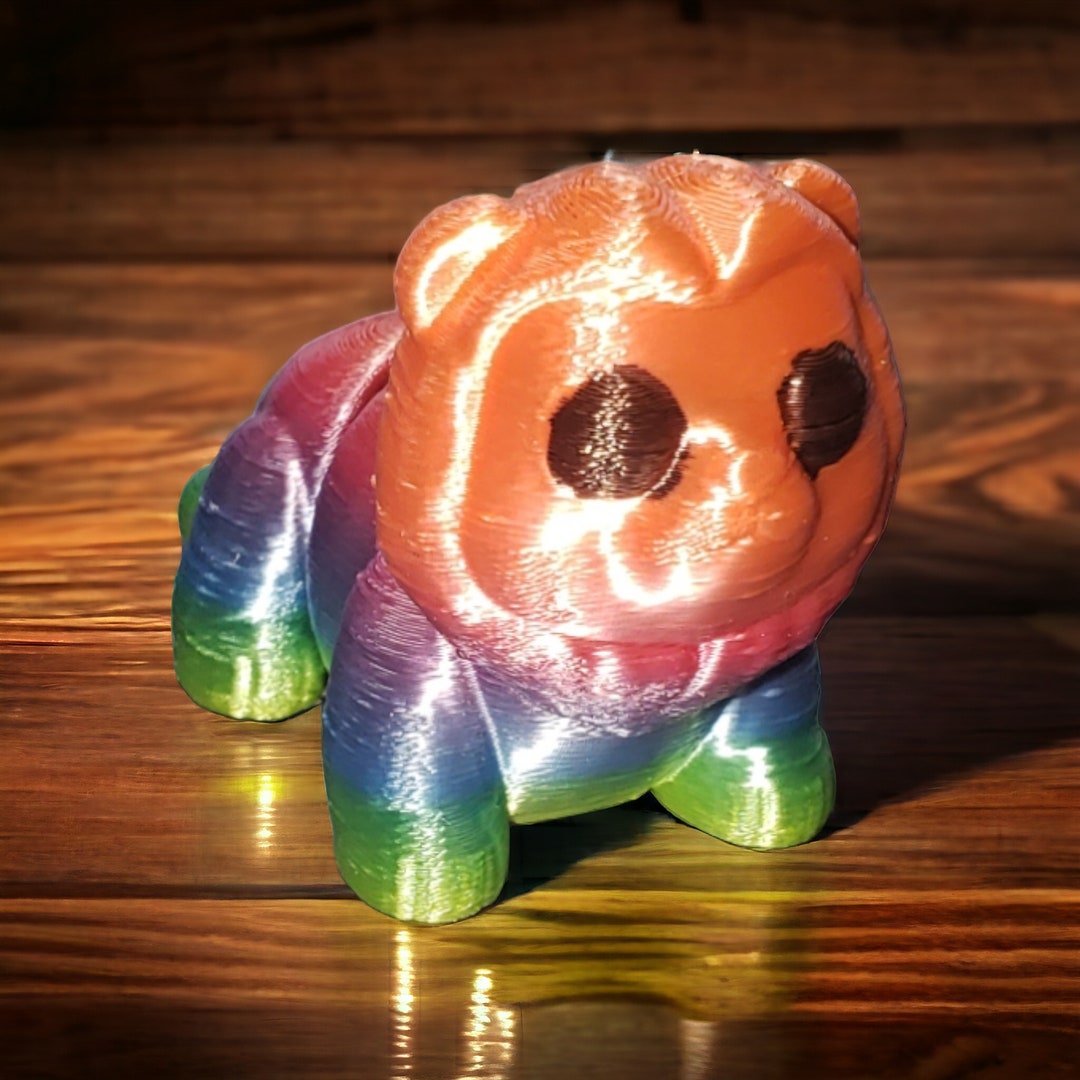 Mini Lion 3D Printed Flexible Articulated Fidget - Etsy