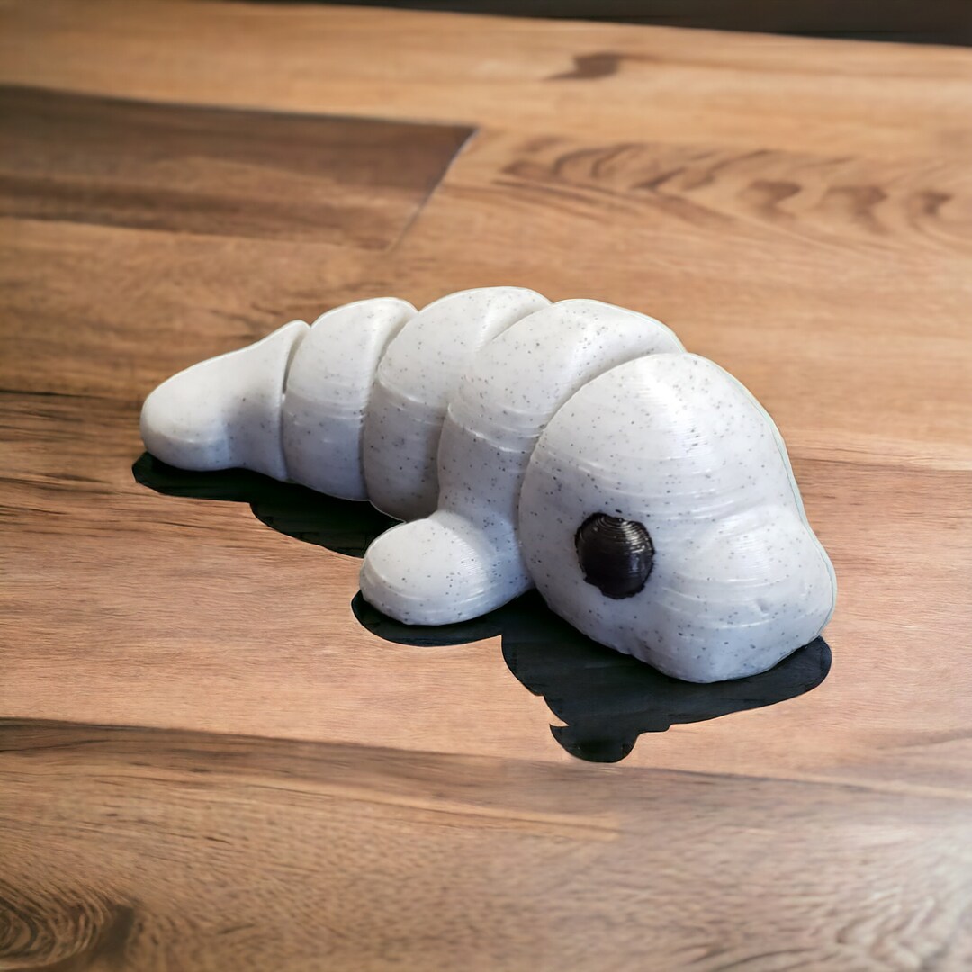 Mini Manatee 3D Printed Flexible Articulated Fidget - Etsy