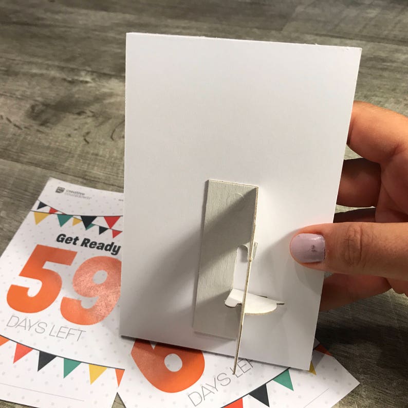 Countdown Calendar for Kids A Unique Way to Get Them Excited | Etsy