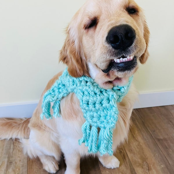 Crochet Dog Scarf - Etsy
