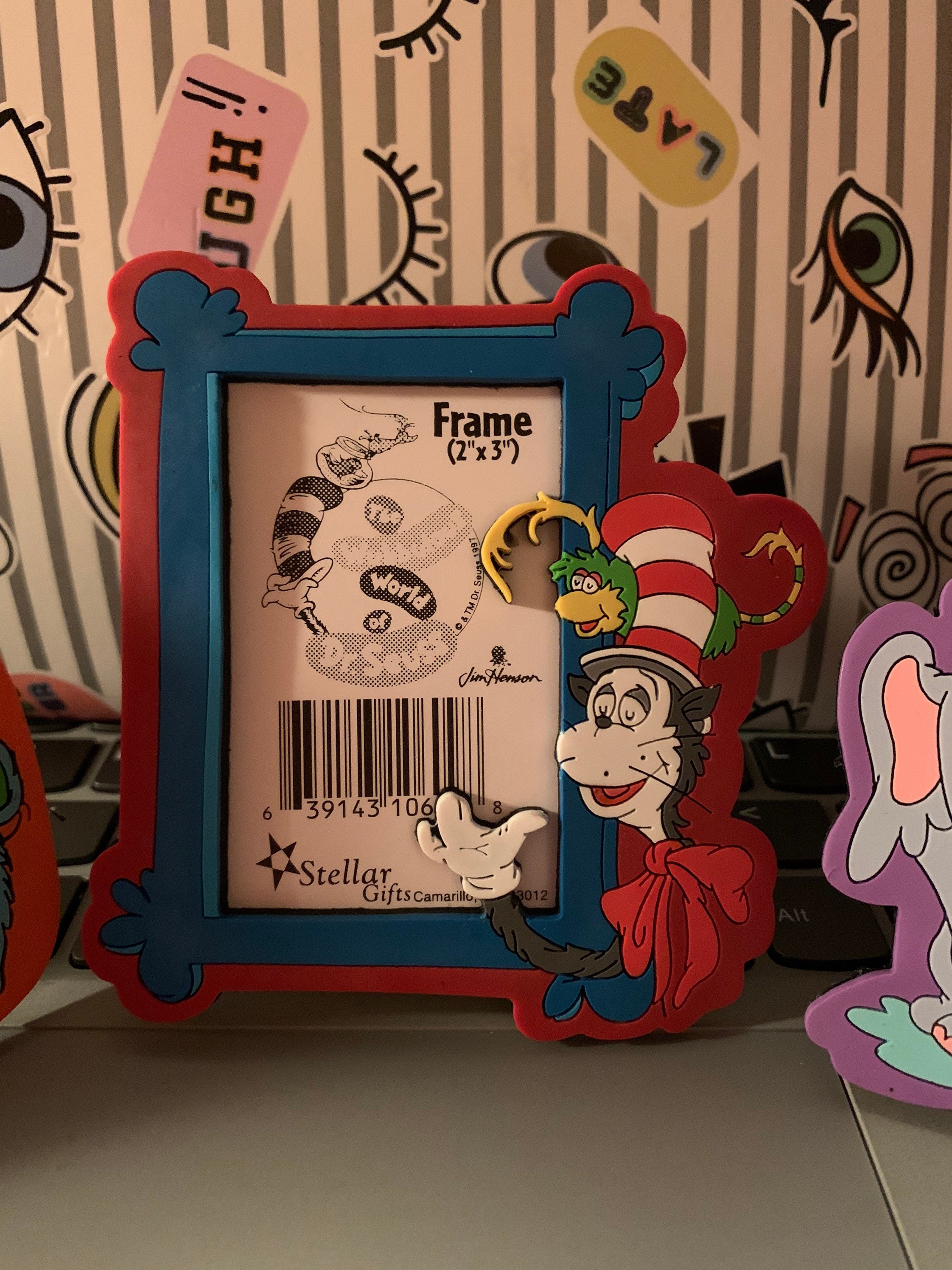 Dr Seuss Mini Frame Set, Includes the Grinch, Horton and Cat in the Hat ...