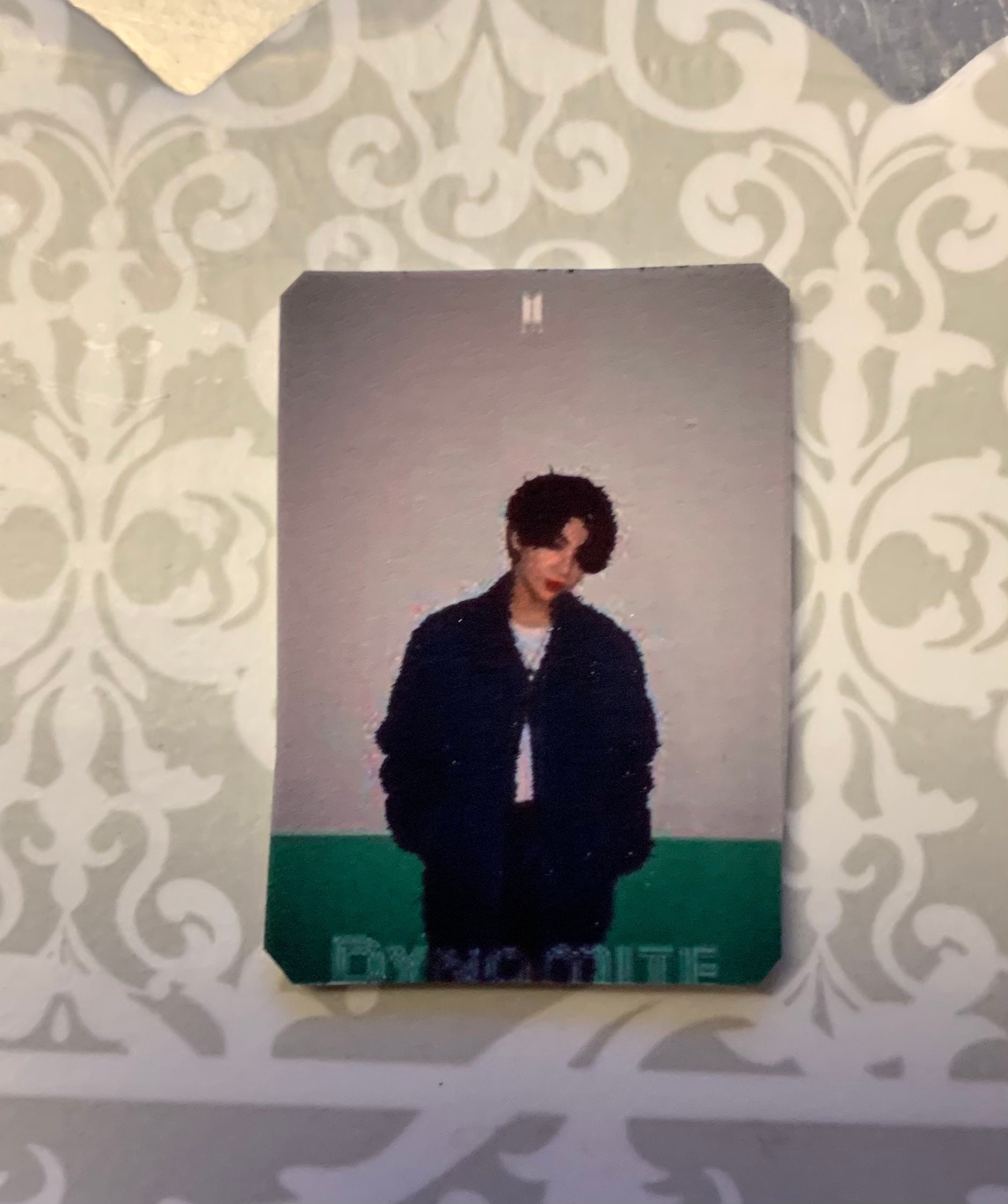 BTS JK Jungkook Jeon Jung-kook Dynamite Face Mask Holder Car - Etsy