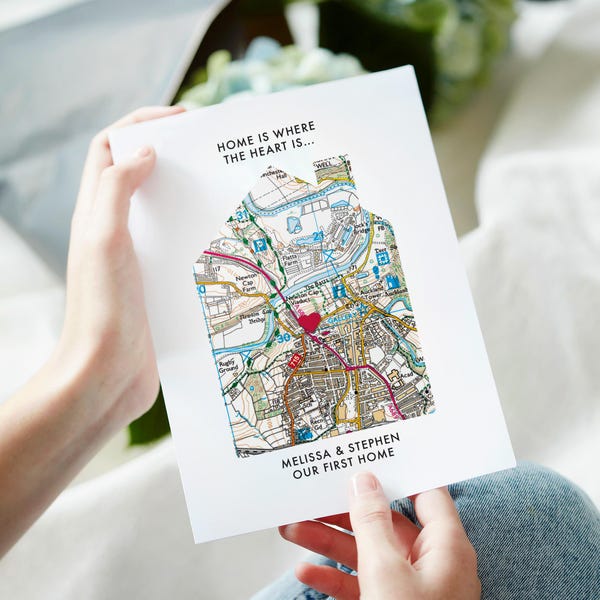 Framed Os Map - Etsy UK