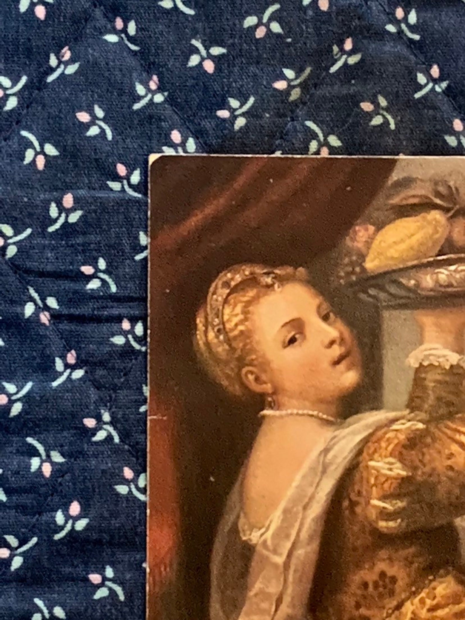 Antique Fine Arts Postcard, Fine Art Painting, Lavinia, Artist Tiziano ...