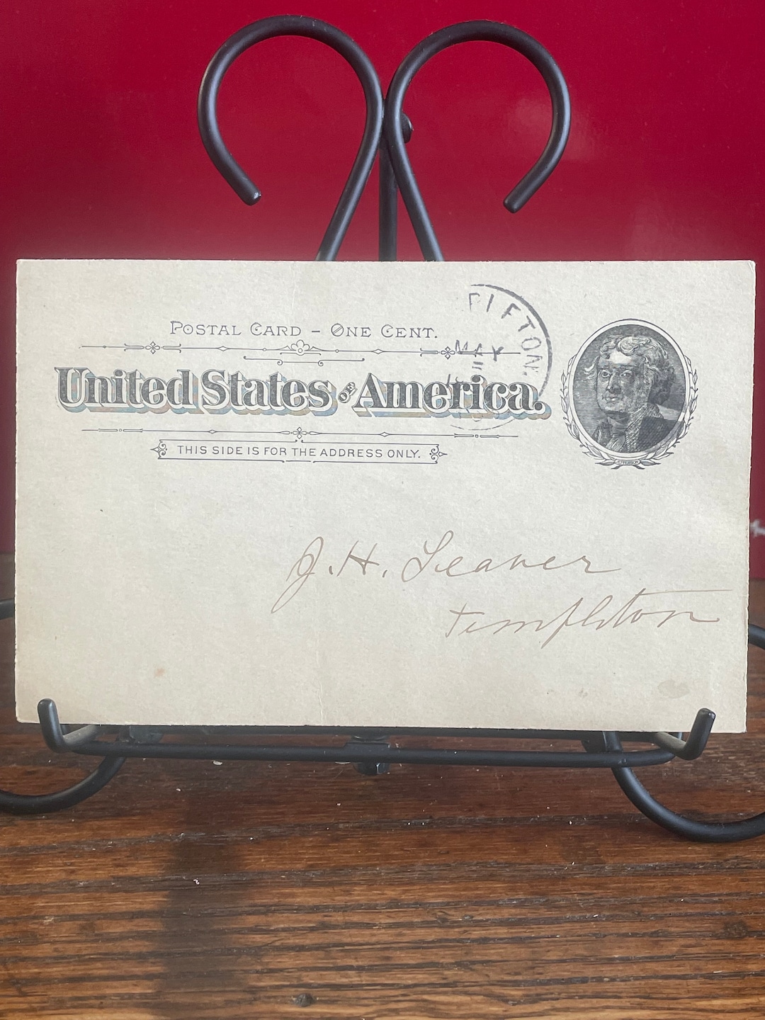 PMC6 G, Rare, Antique, United States of America, Postal, One Cent, Card ...