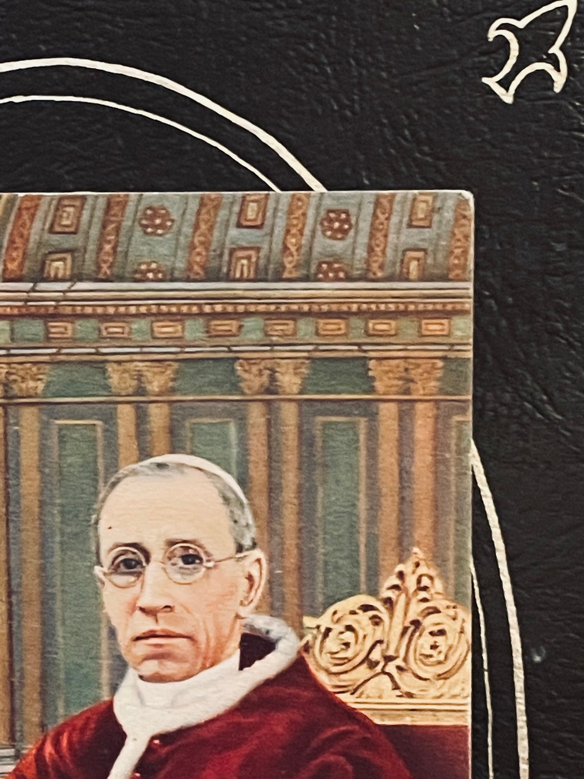 Antique Fine Arts Postcard Fine Art Painting Pope Pius XII | Etsy