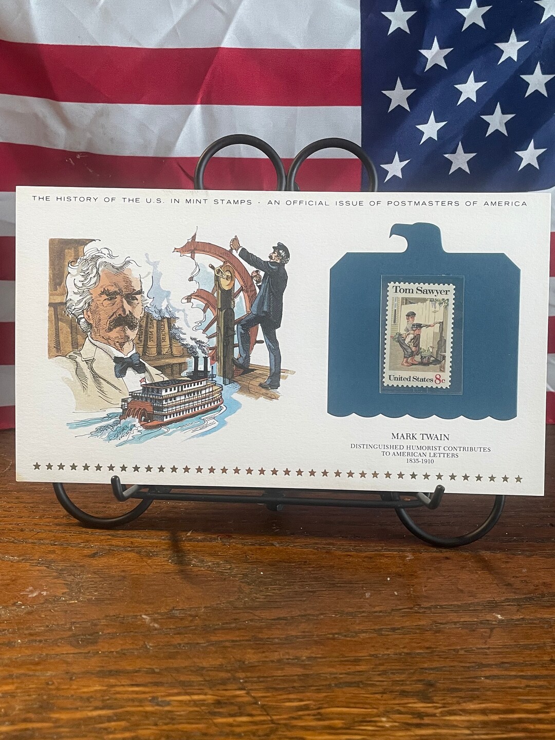 History of US Mint Stamps, Issued October 13, 1972, Mark Twain, Issue ...