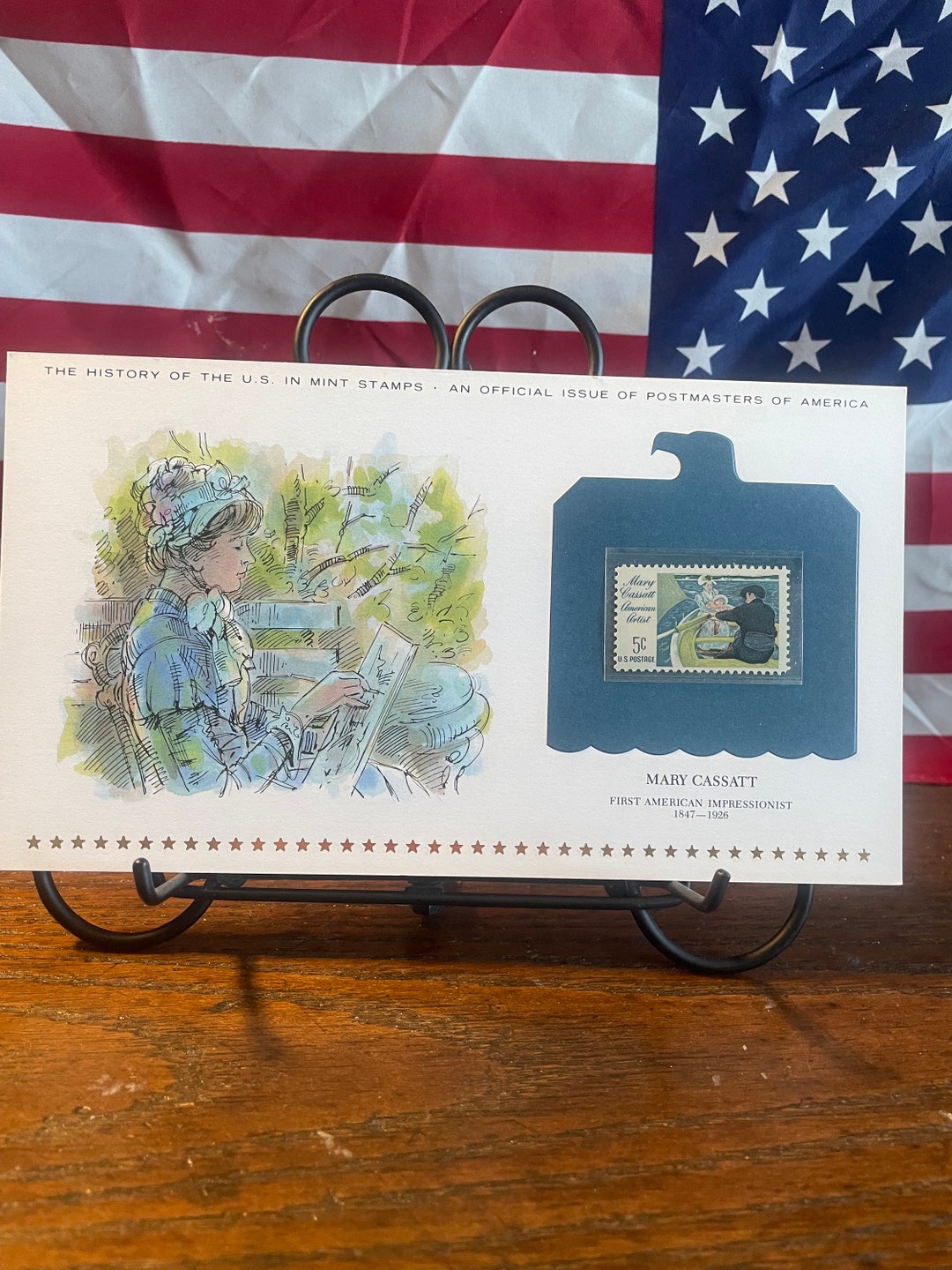 History of US Mint Stamps, Issued November 17, 1966, Mary Cassatt ...