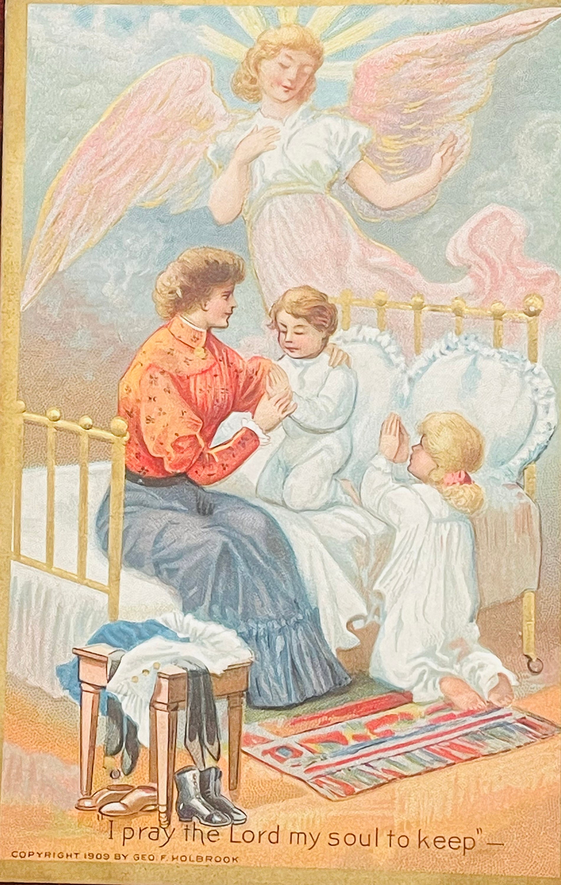 Angel Children Praying