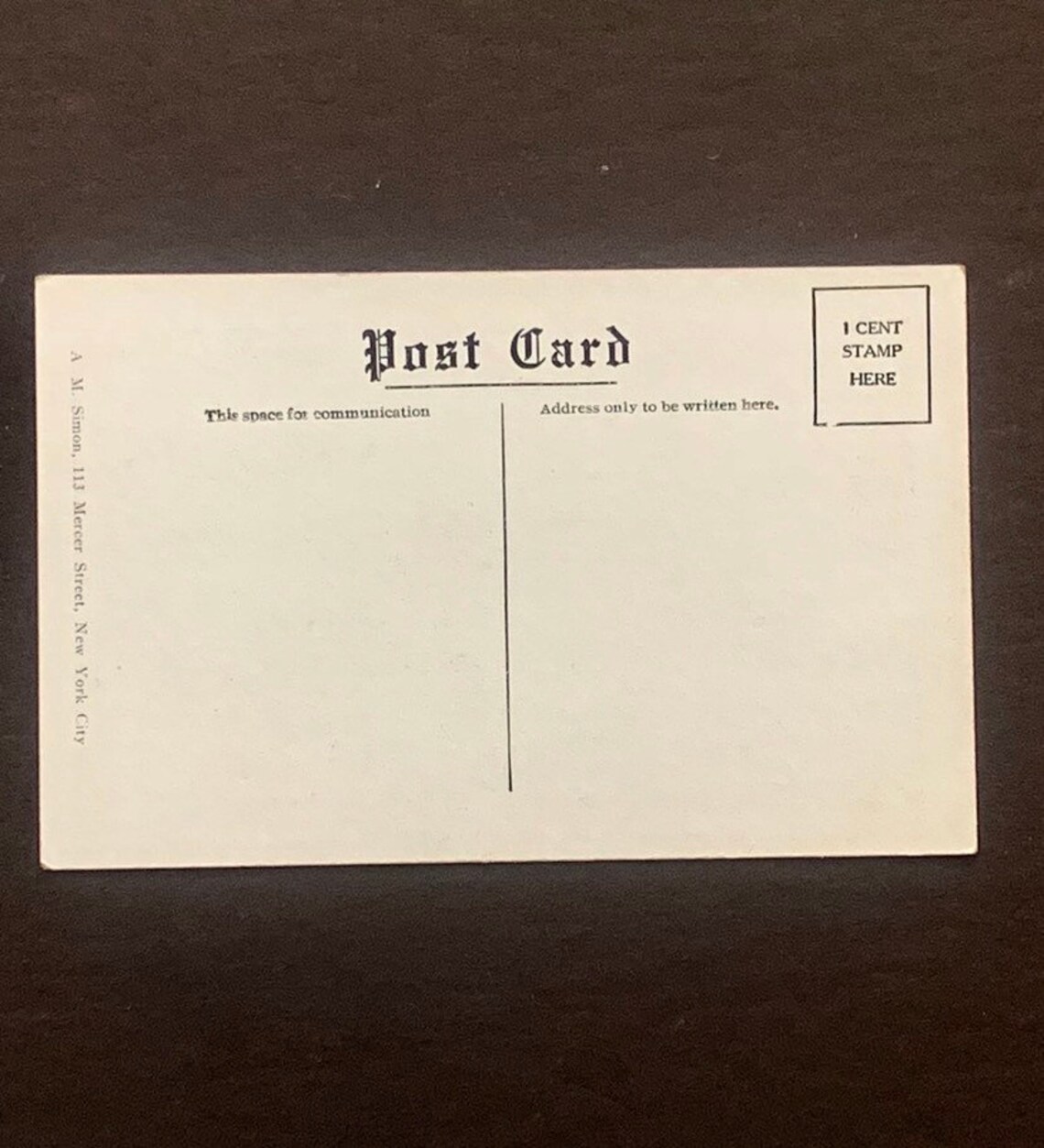 Vintage Real Photo Postcard View Showing Trumbull Vanderpole | Etsy