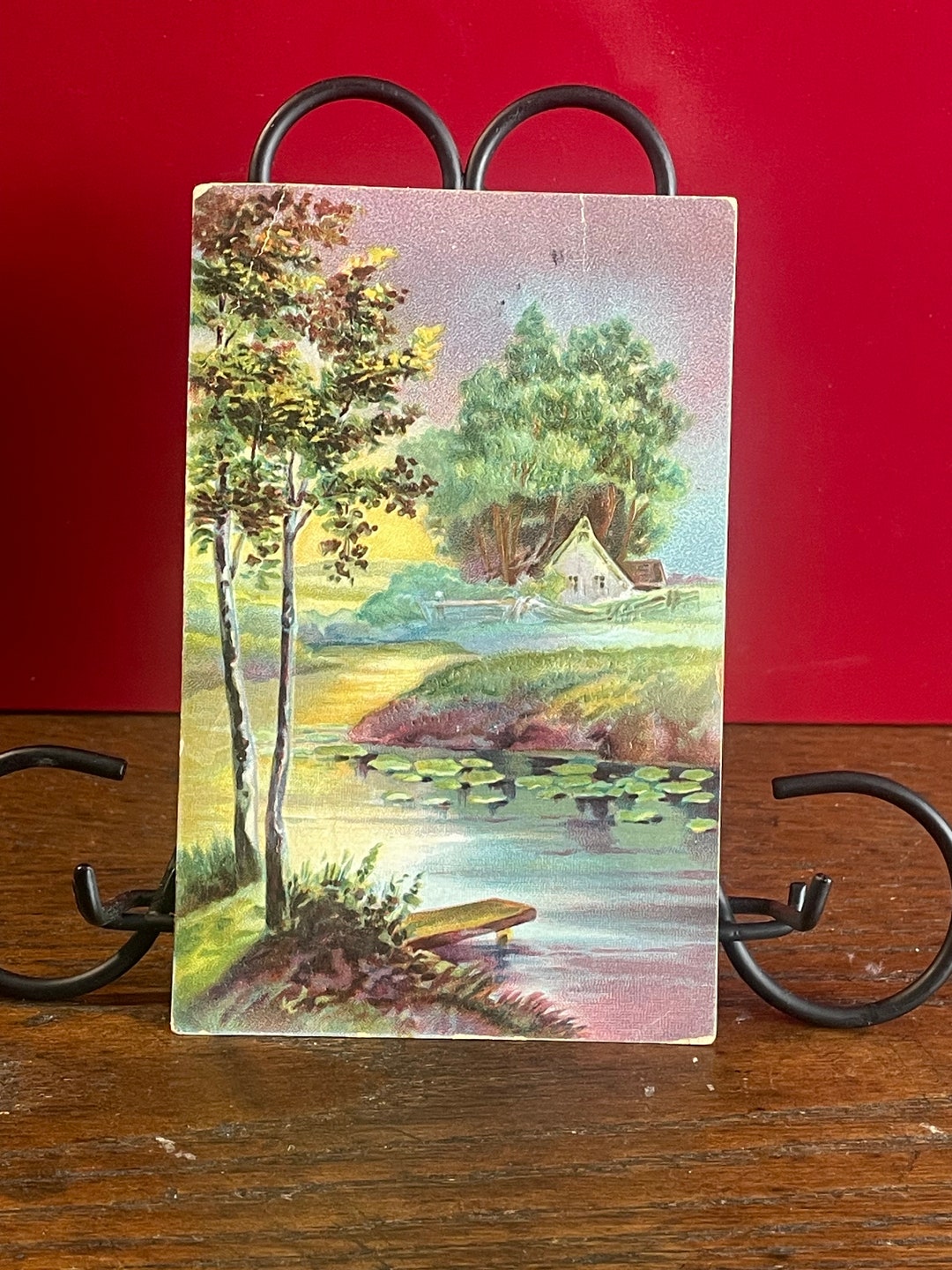 RT3G, Antique Raphael Tuck Postcard, Beautiful Country Homestead, Lazy ...