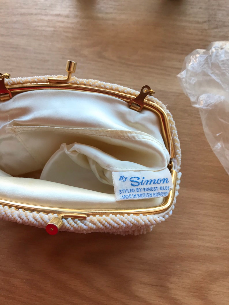 Vintage Mister Ernest Simon Beaded Handbag Evening Bag Purse - Etsy
