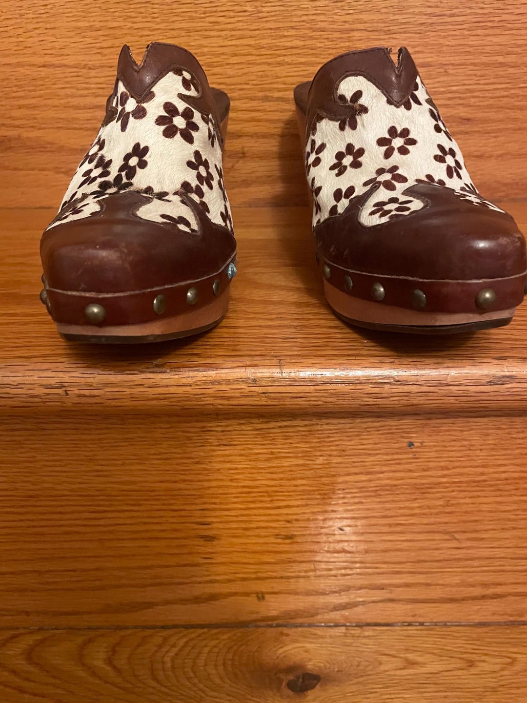 Paradise Blue Western Clogs Size 7.5 - Etsy