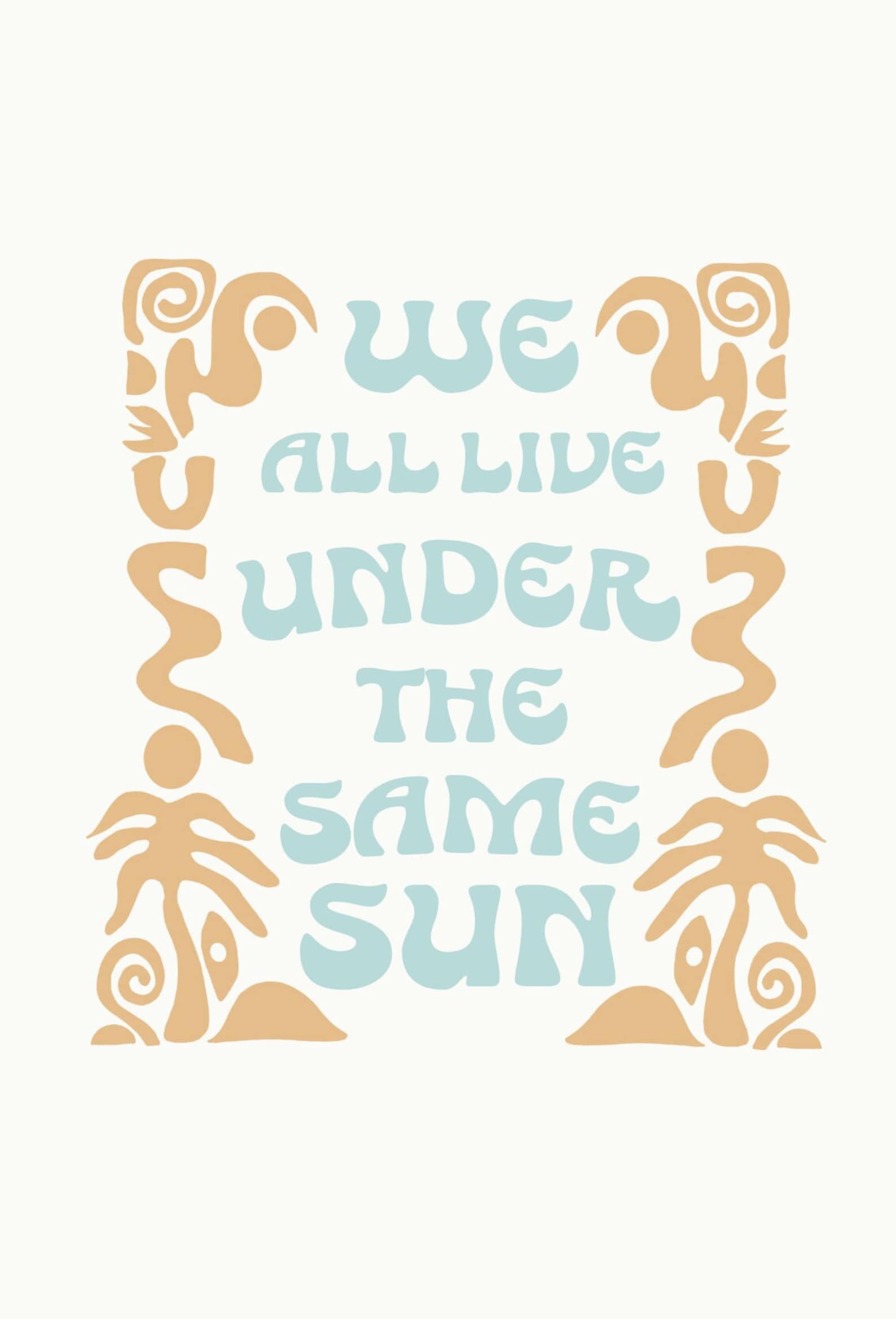Same Sun Print - Etsy