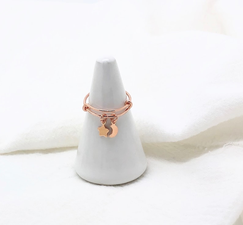 CUSTOM CHARM RING Design Your Own Choose Your Charms - Etsy